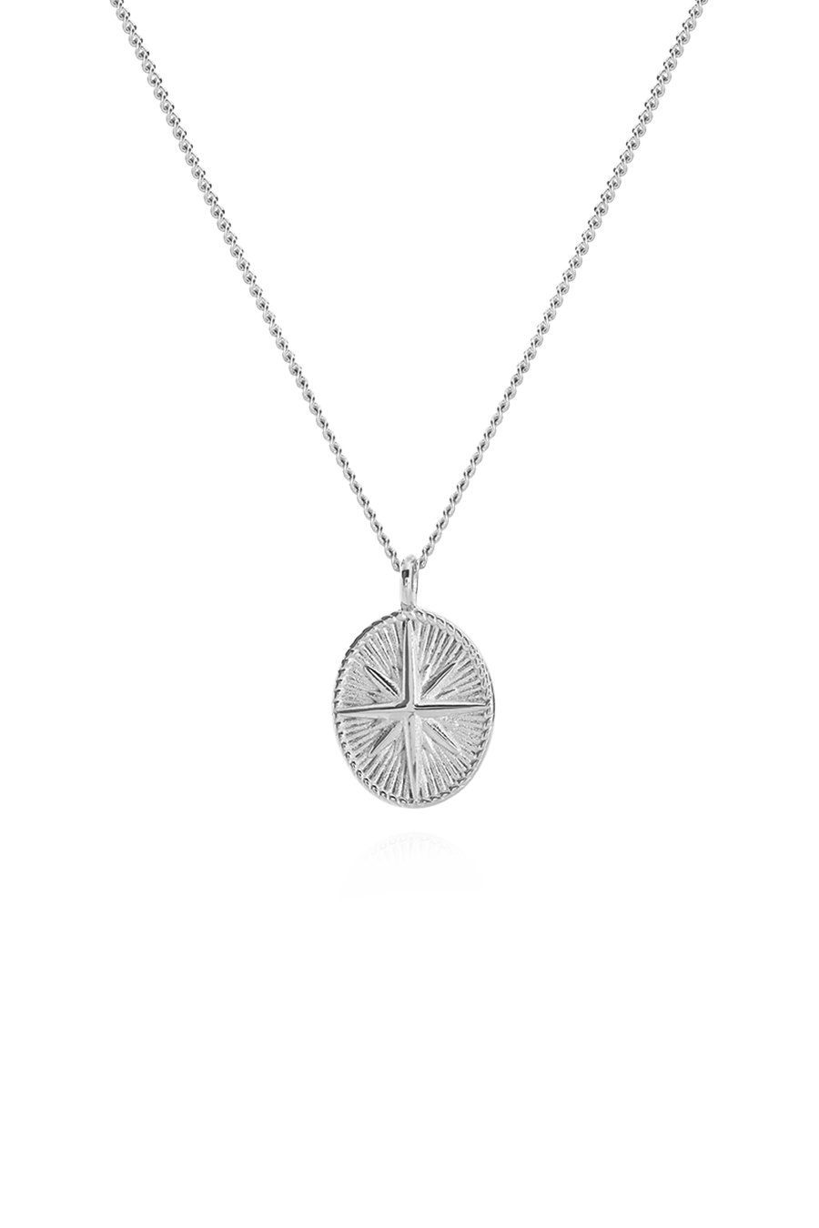 Brody Silver Necklace | 33mm - Inspired by Nostalgia