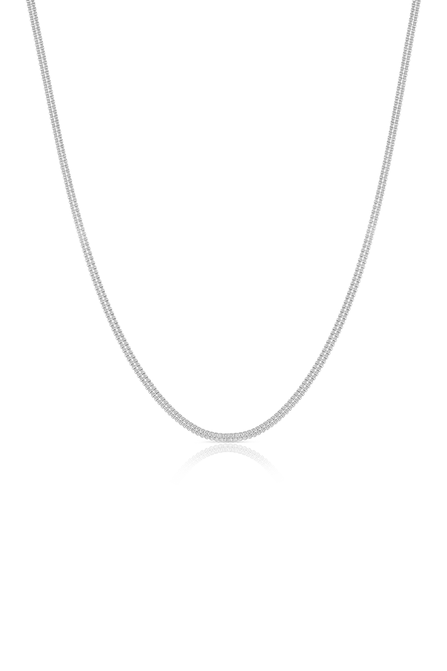 Johnny Silver Necklace | 33mm - Inspired by Nostalgia